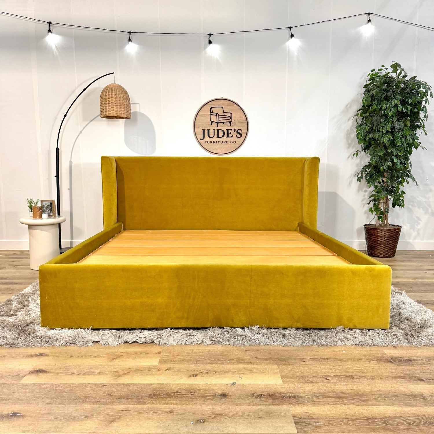 Interior Define King Graham Upholstered Bed